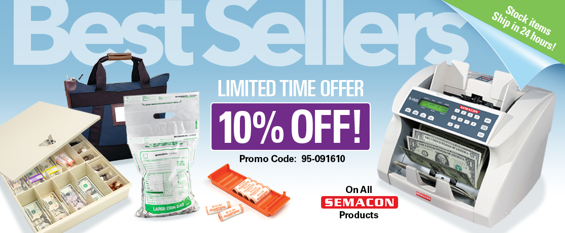 Bank Supplies from Budco Bank Supplies